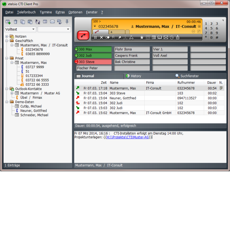 xtelsio CTI/UC/TAPI (Windows) - VoIP-One Schweiz