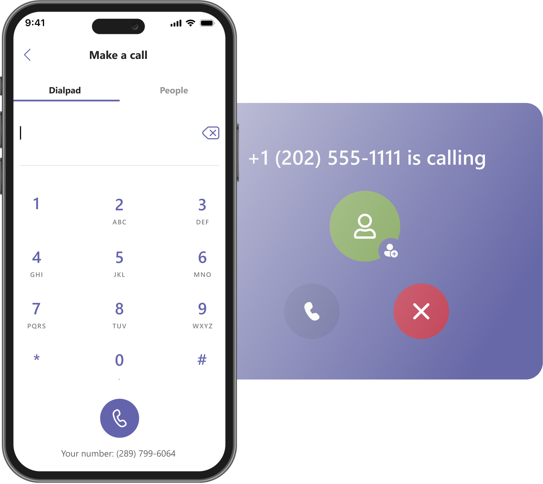 MS Teams Mobile - VoIP-One Schweiz